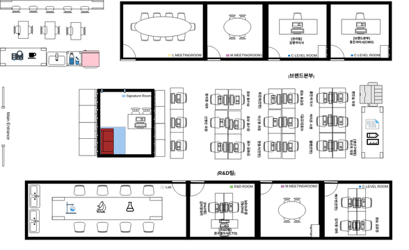 Roundlab_SeoulOffice | Visual Paradigm User-Contributed Diagrams / Designs